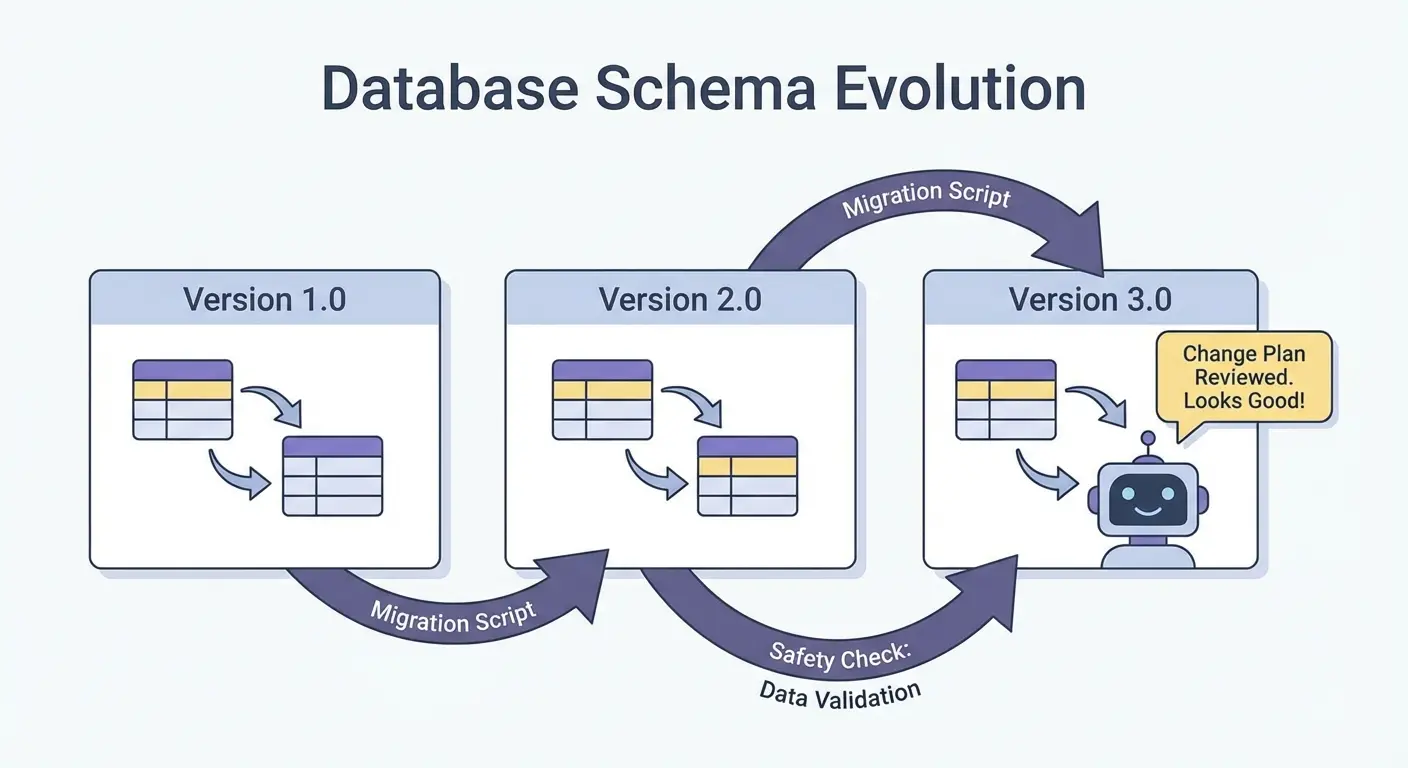Schema Changes and Migrations in AI-Built Systems: A Guide | Koder.ai